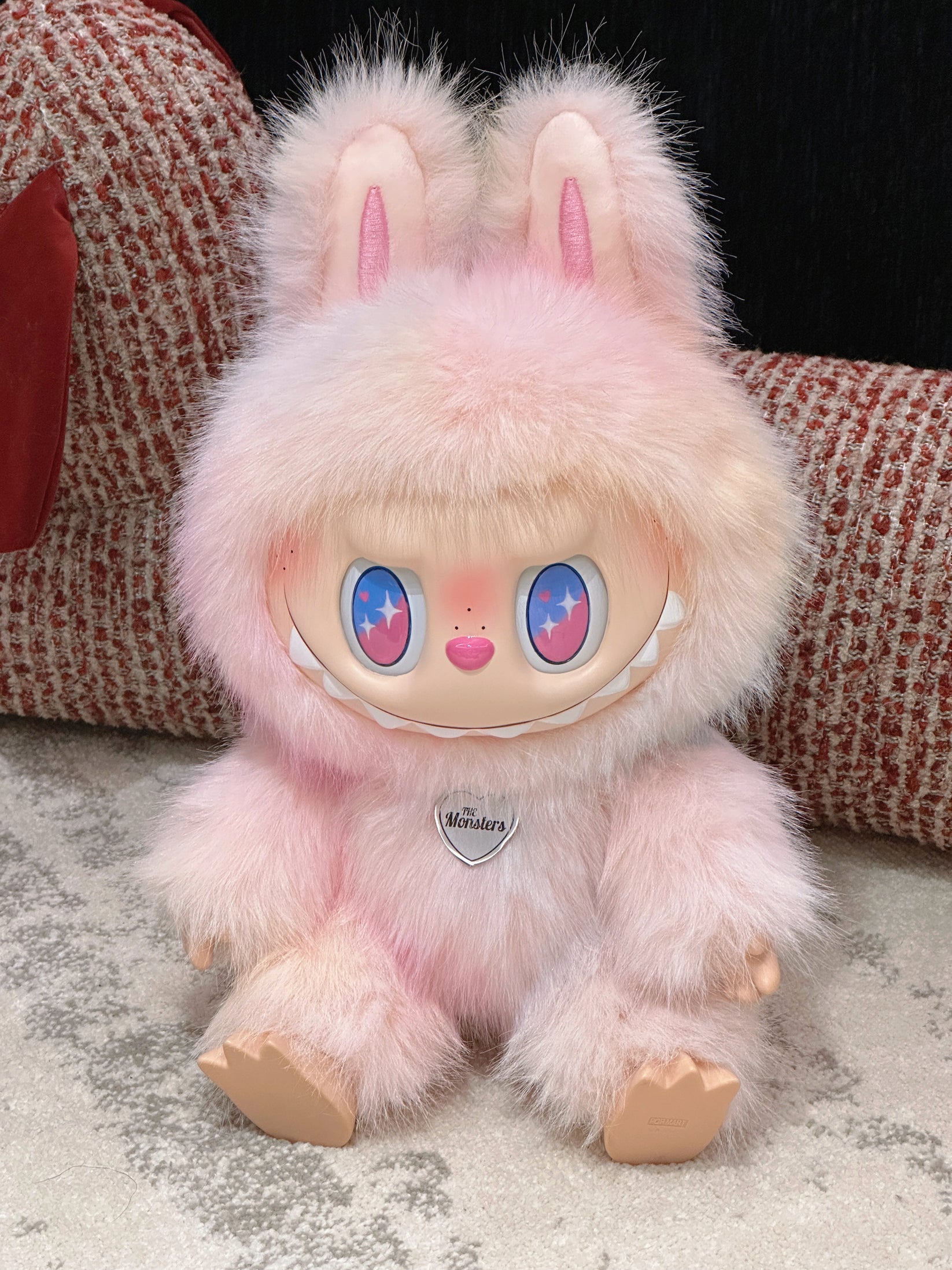 I Love Rainbow 38cm Custom Labubu – MinnieTrendyToys