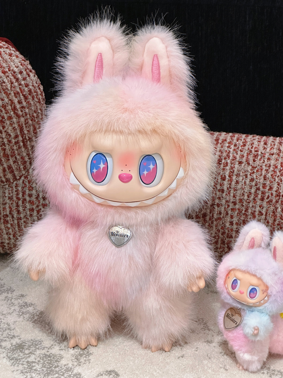 I Love Rainbow 38cm Custom Labubu – MinnieTrendyToys